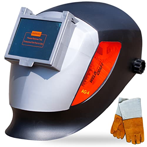 Buildingshop Weldcraft Superior Welding Helmet Glass Mask for Eye Prot