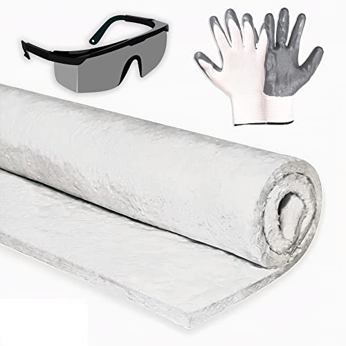 BUILDINGSHOP Ceramic Thermal Blanket: Heat Insulation Sheet for Chimne